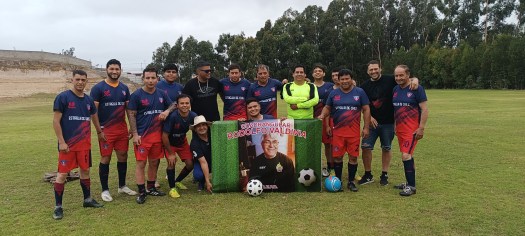 Equipo de Mina San Antonio Desarrolló Copa Rodolfo Valdivia
