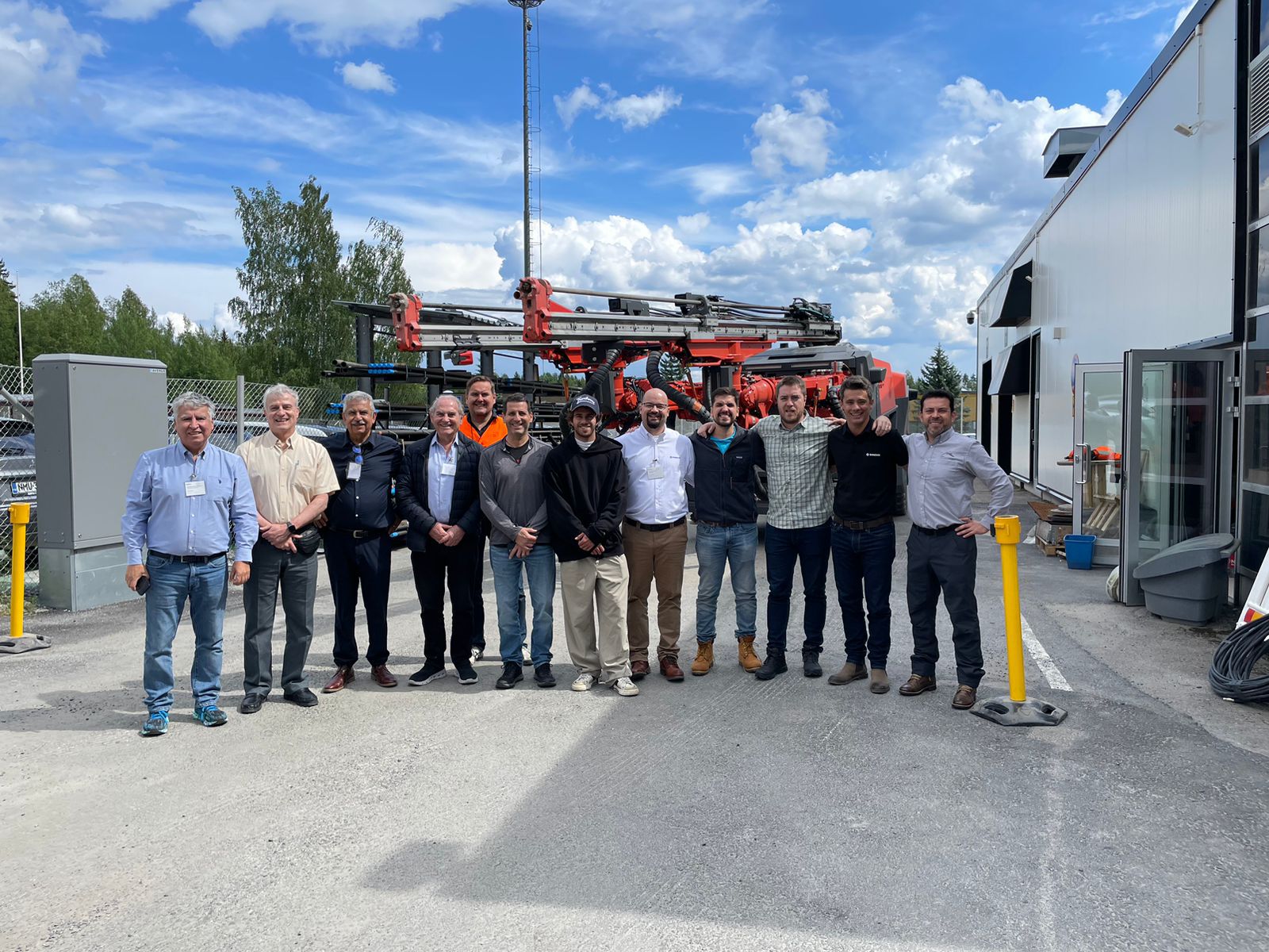 Equipo de San Gerónimo Visita Mina Rana Gruber